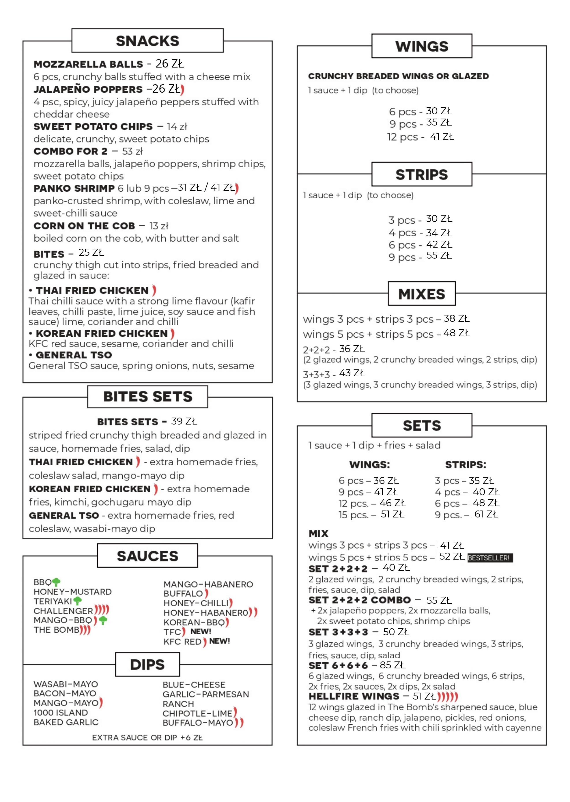 MENU – KURA