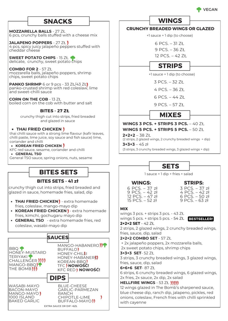 MENU – KURA